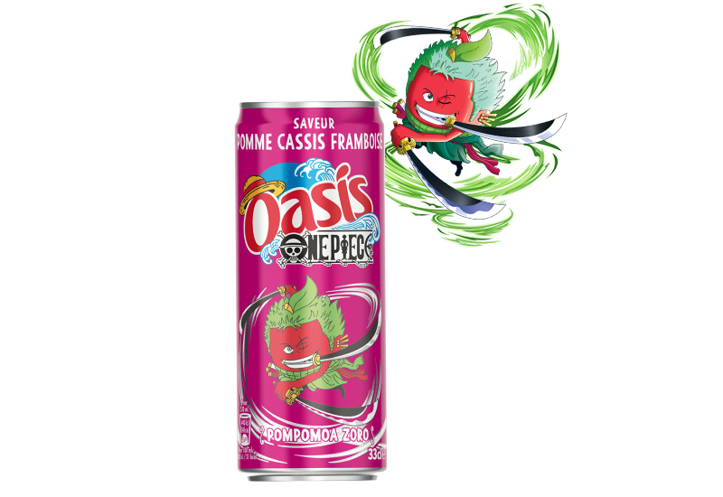 Oasis Pomme Cassis Framboise - 33cl - Accompagnez votre pizza - Domino's